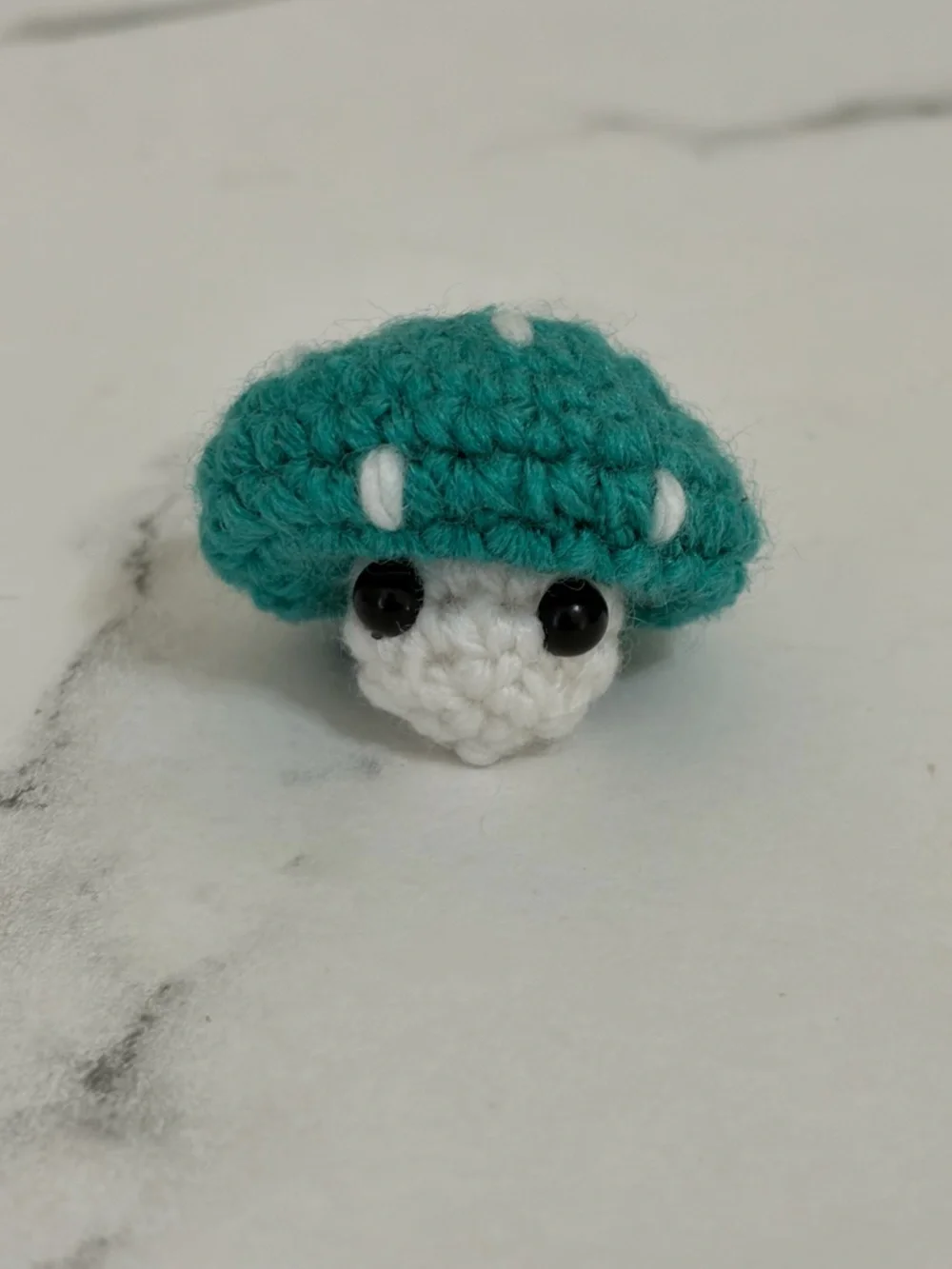 Hand Crafted | Toys | Crochet Popping Mushroom Aquamarine | Poshmark